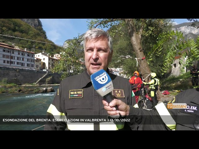 VALBRENTA | ESONDAZIONE DEL BRENTA: ESERCITAZIONI IN VALBRENTA - RETE ...