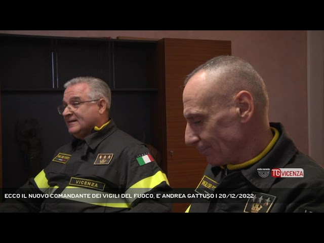 VICENZA | ECCO IL NUOVO COMANDANTE DEI VIGILI DEL FUOCO, E' ANDREA ...