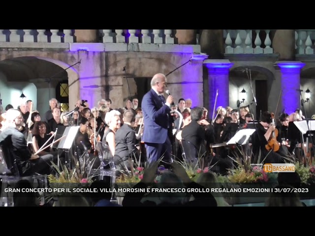 CARTIGLIANO | GRAN CONCERTO PER IL SOCIALE: VILLA MOROSINI E FRANCESCO ...