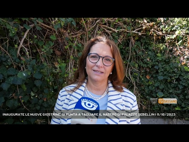 ROSSANO VENETO | INAUGURATE LE NUOVE GIOSTRINE, SI PUNTA A TAGLIARE IL ...